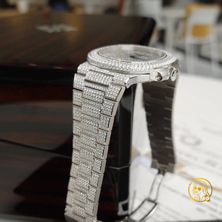 Patek Philippe百達翡麗Nautilus 5719/1G白金密鑽 | 【Q Watch名錶交流｜Watches & Luxury. TW】