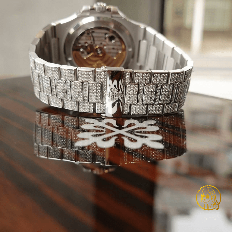 Patek Philippe百達翡麗Nautilus 5719/1G白金密鑽 | 【Q Watch名錶交流｜Watches & Luxury. TW】