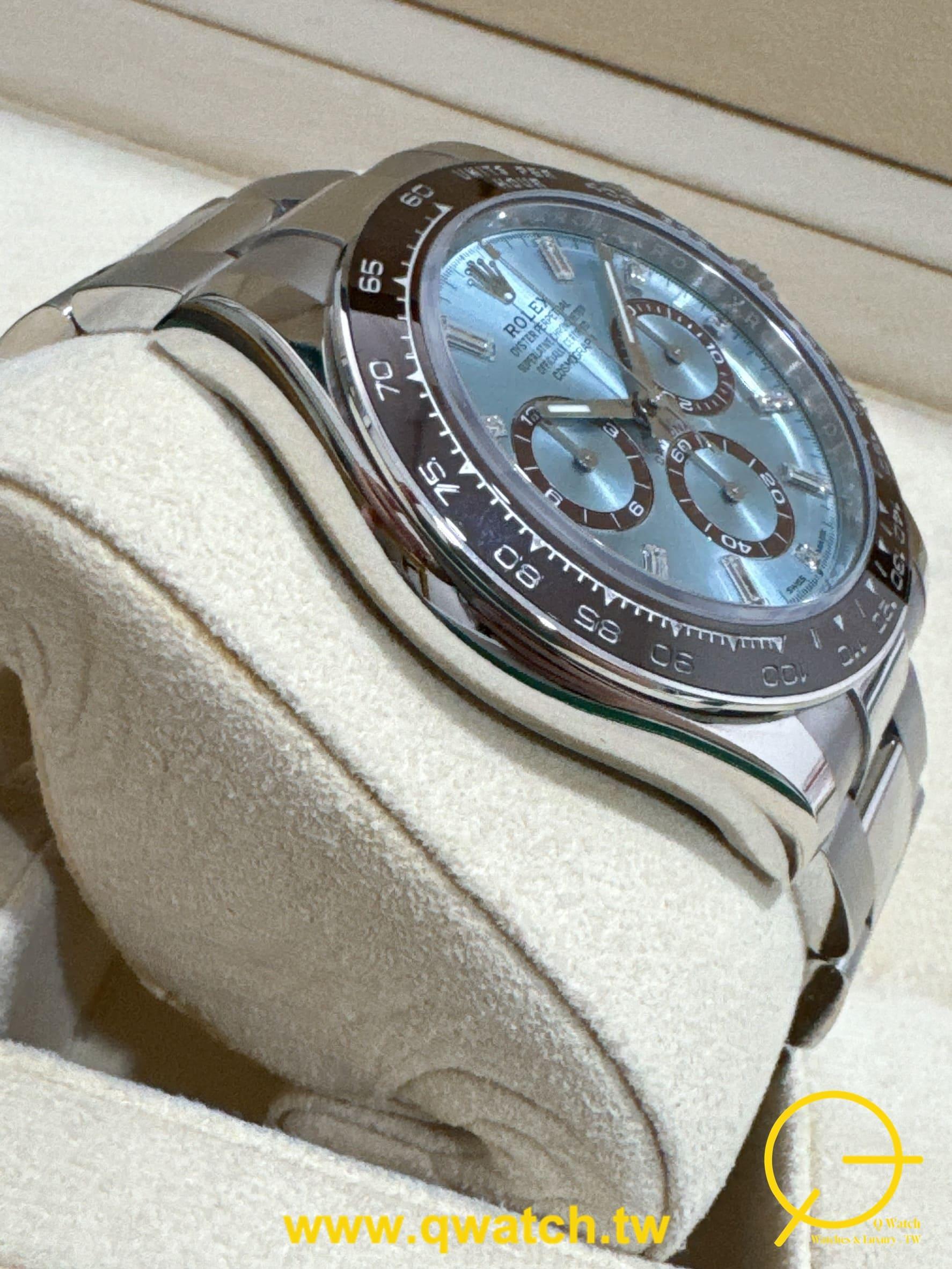 Rolex DAYTONA 鉑金冰藍126506 🔺2023新款 | 【Q Watch名錶交流｜Watches & Luxury. TW】